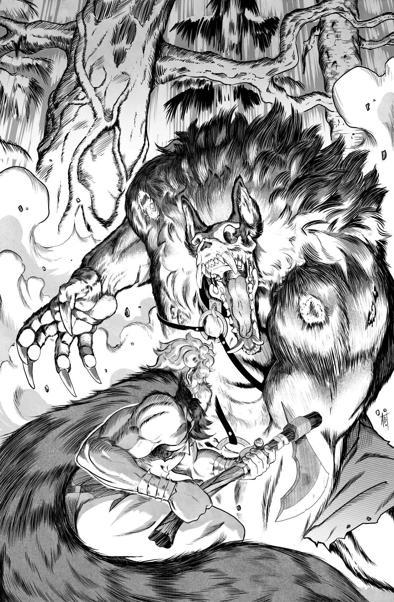 Adam Bryce Thomas - Snow White: Zombie Apocalypse Issue 3 Cover