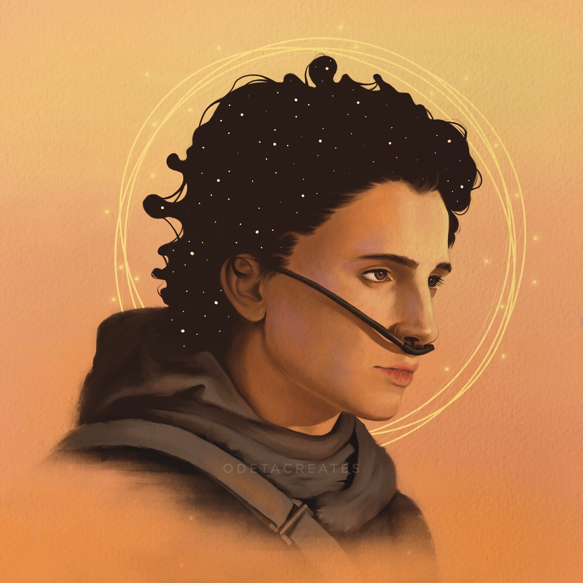 ArtStation - Timothée Chalamet as Paul from Dune