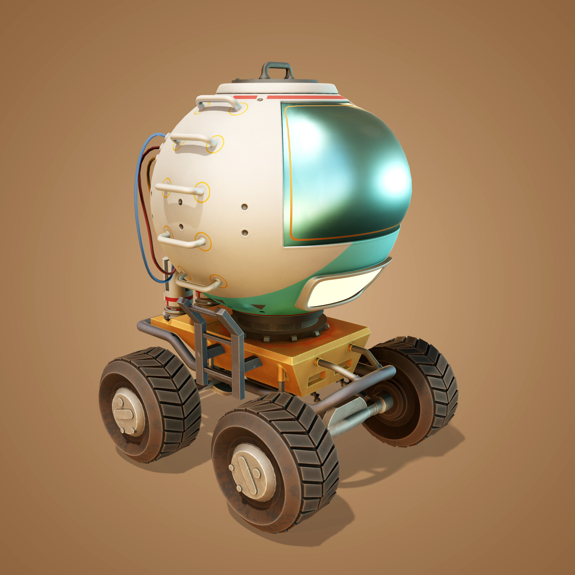ArtStation - Mars Rover