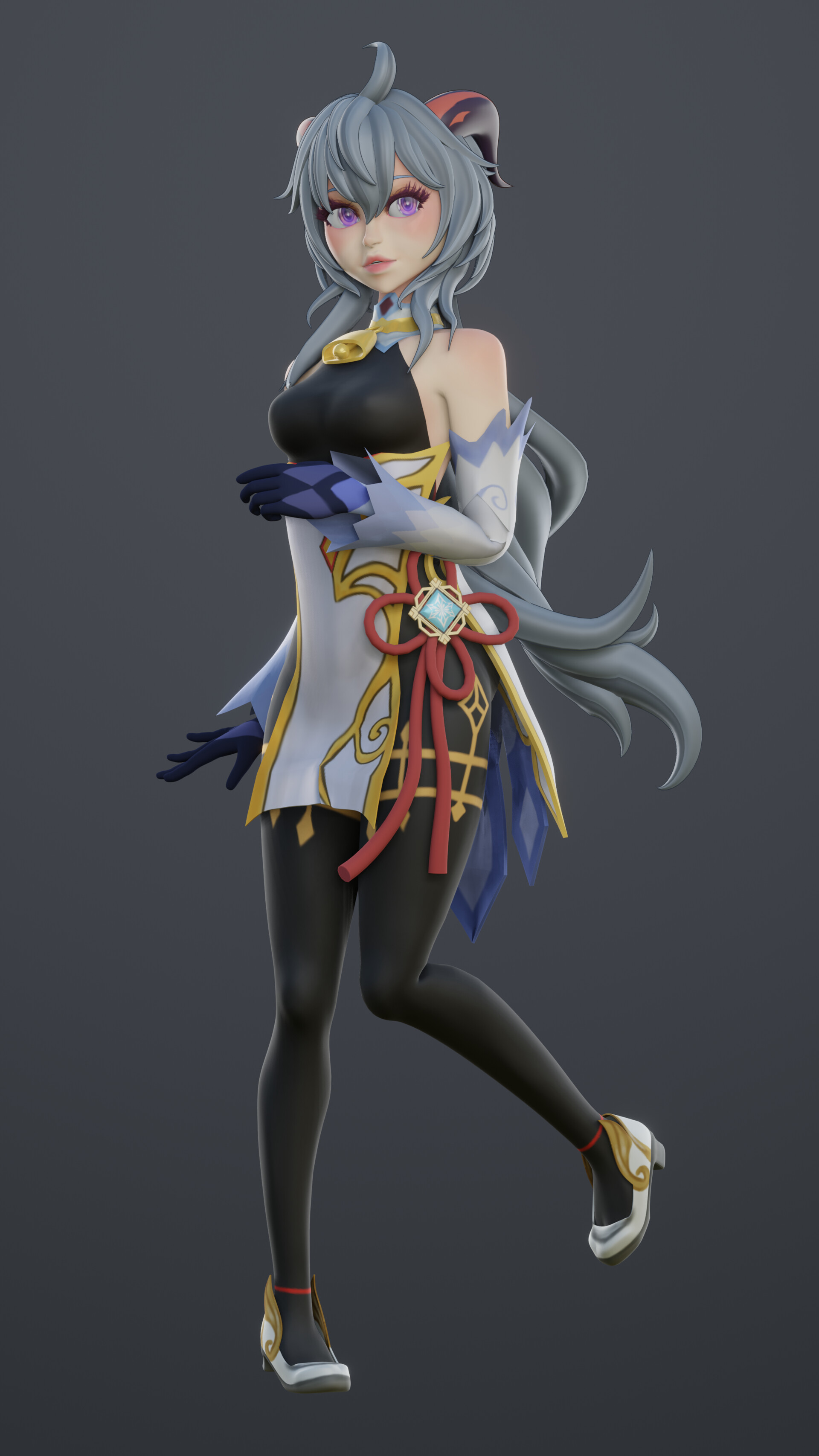 ArtStation - Genshin Impact Character Fan Art - Ganyu