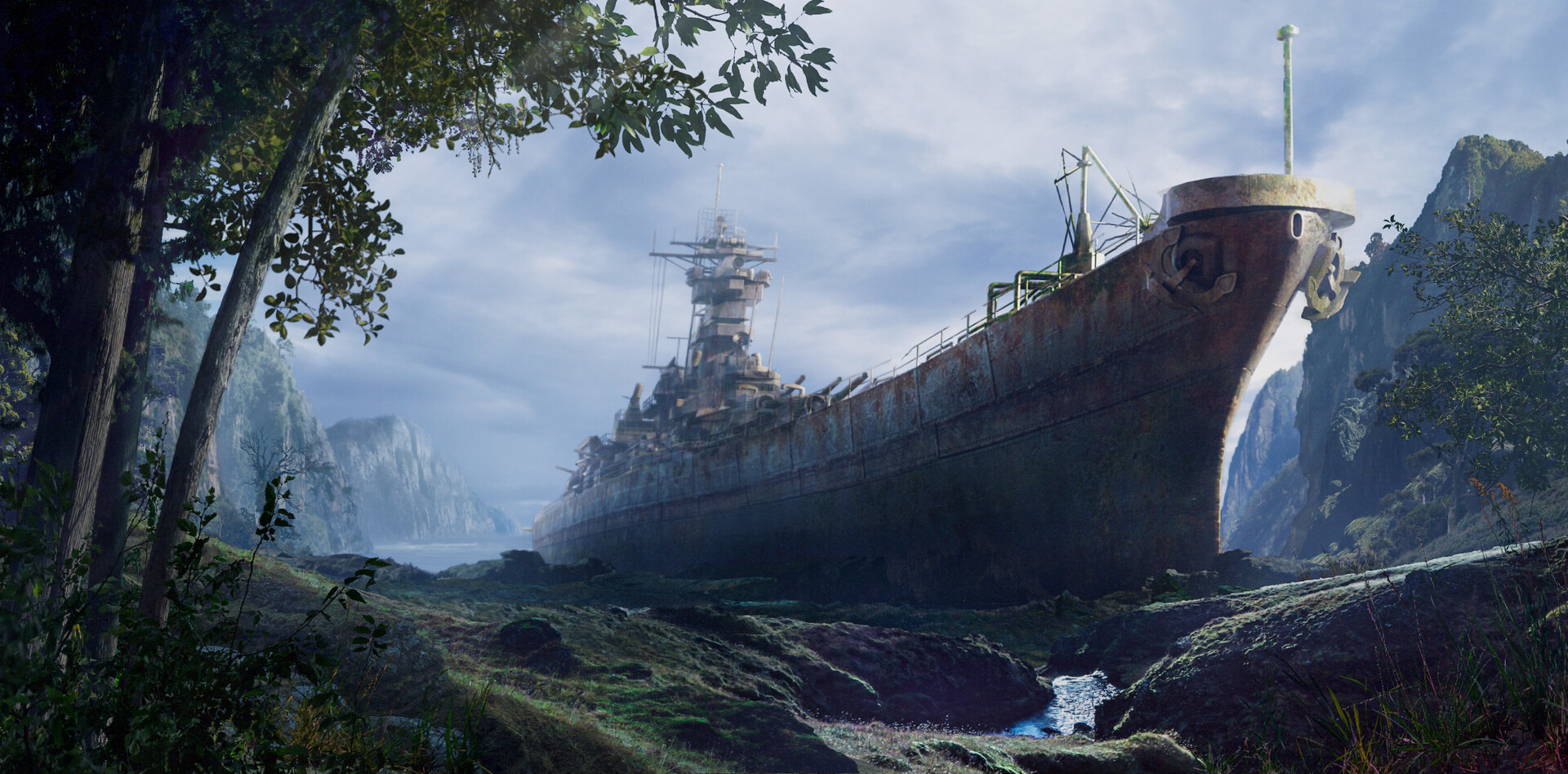 ArtStation - The Lost Ship