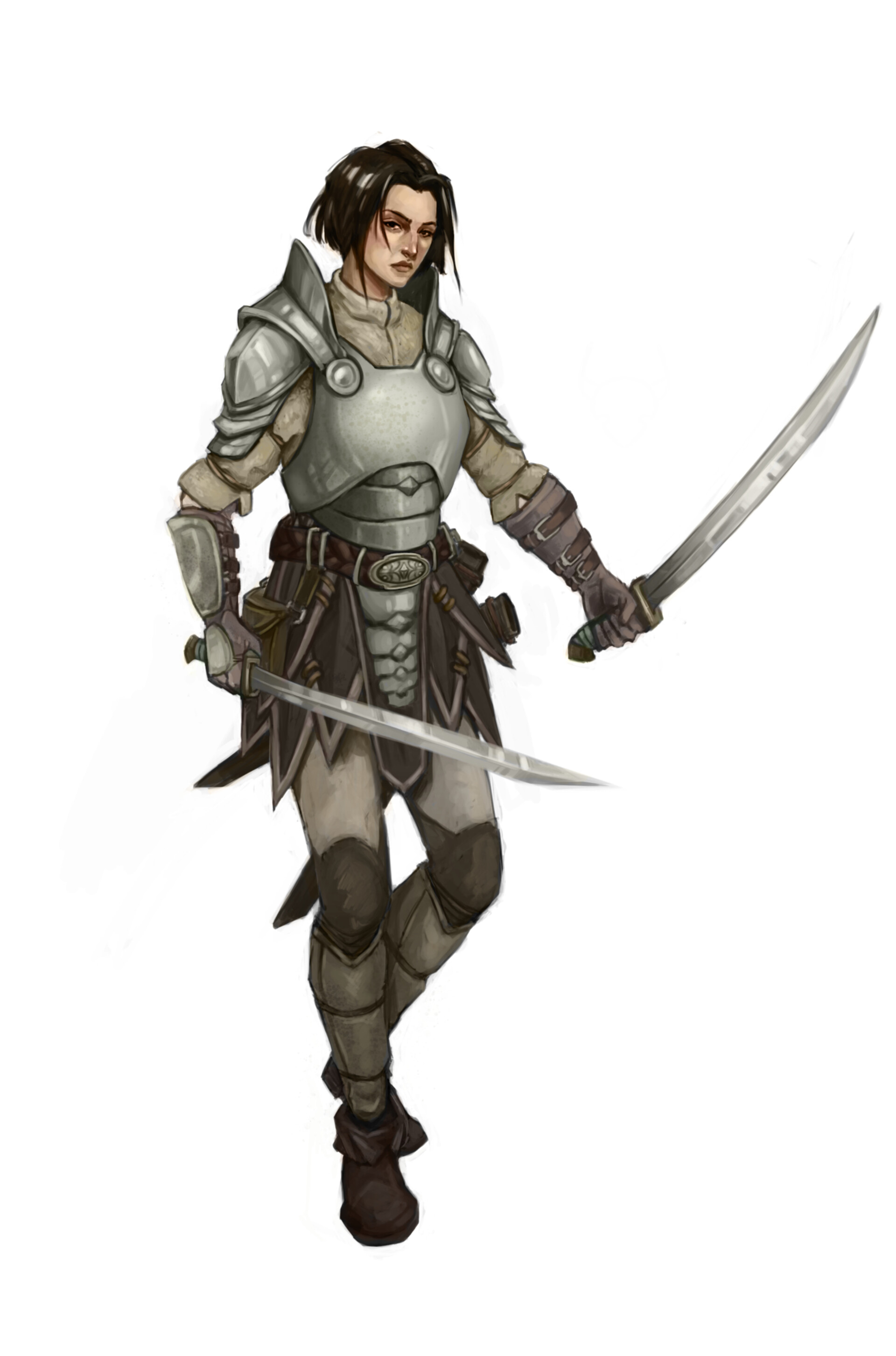 ArtStation - Female Fighter