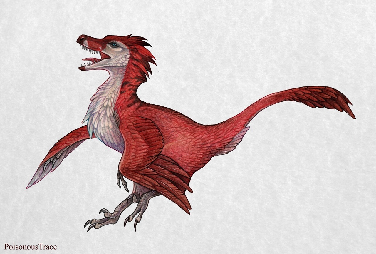 ArtStation - Red Velociraptor