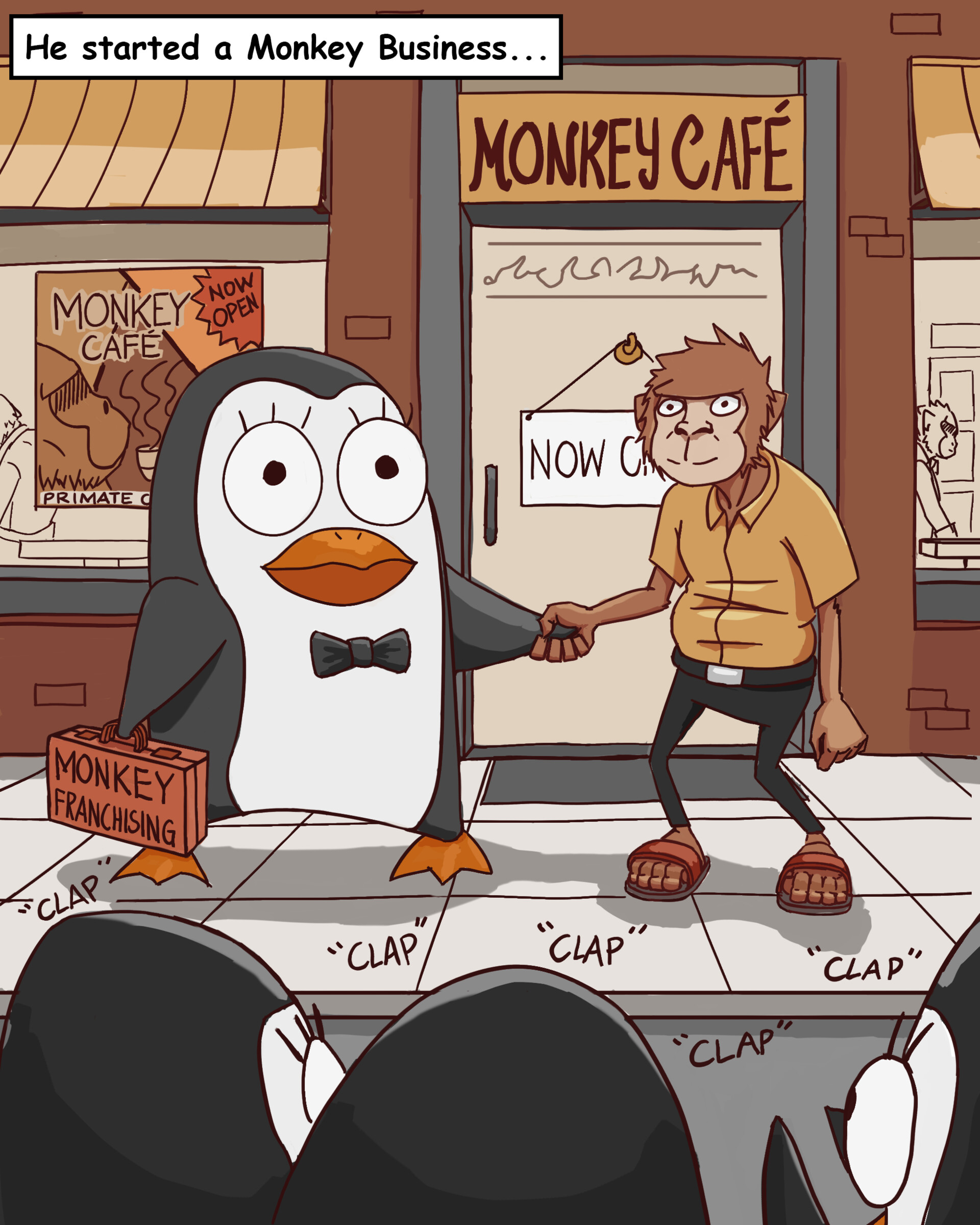 ArtStation - Just some Monkey Business