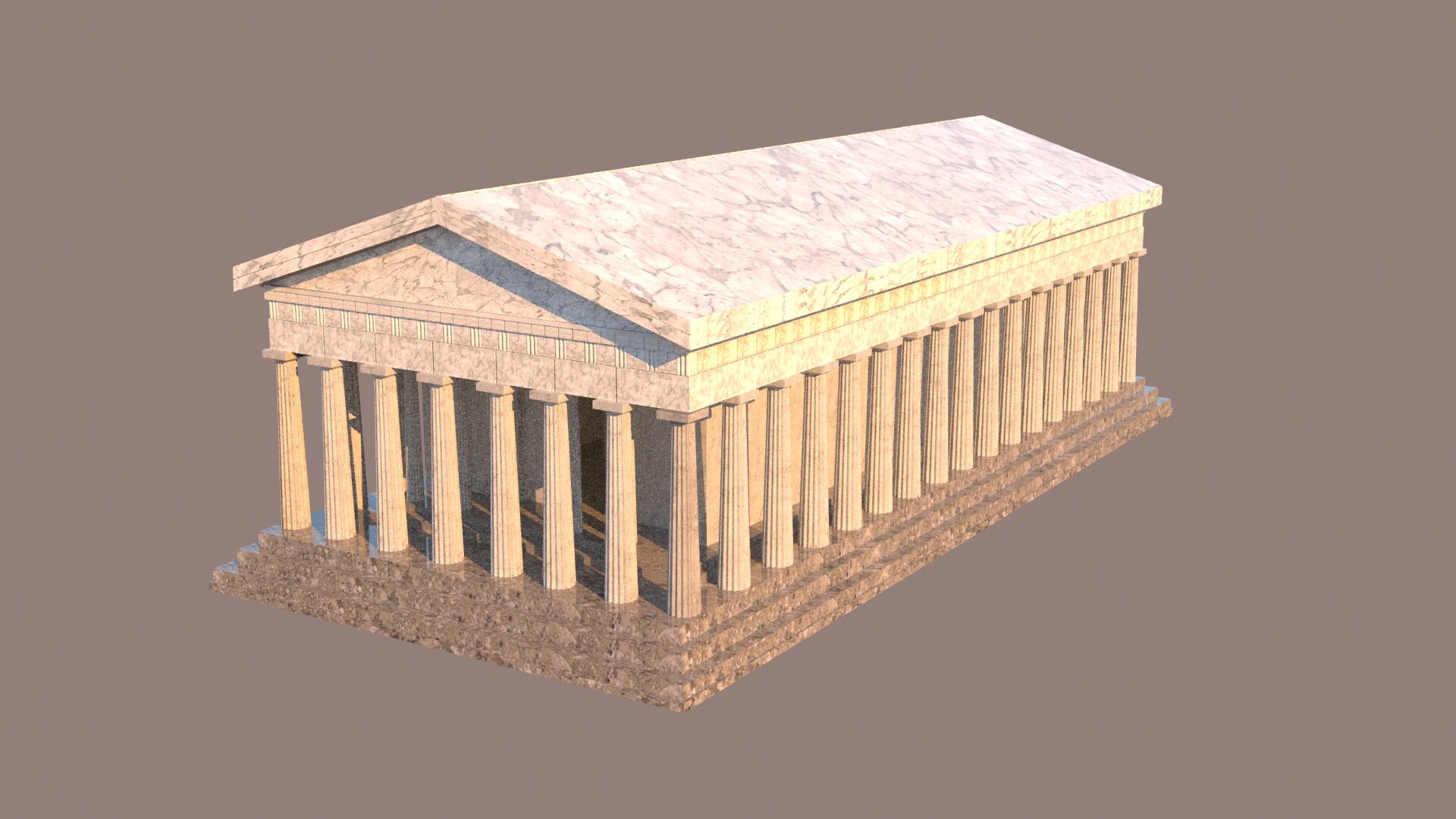 ArtStation - Parthenon 3D model