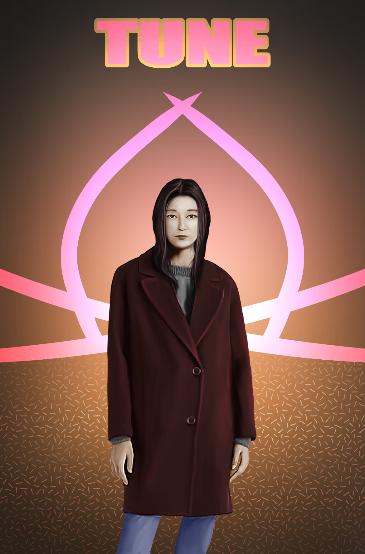 ArtStation - персонаж мелодия \ tune character