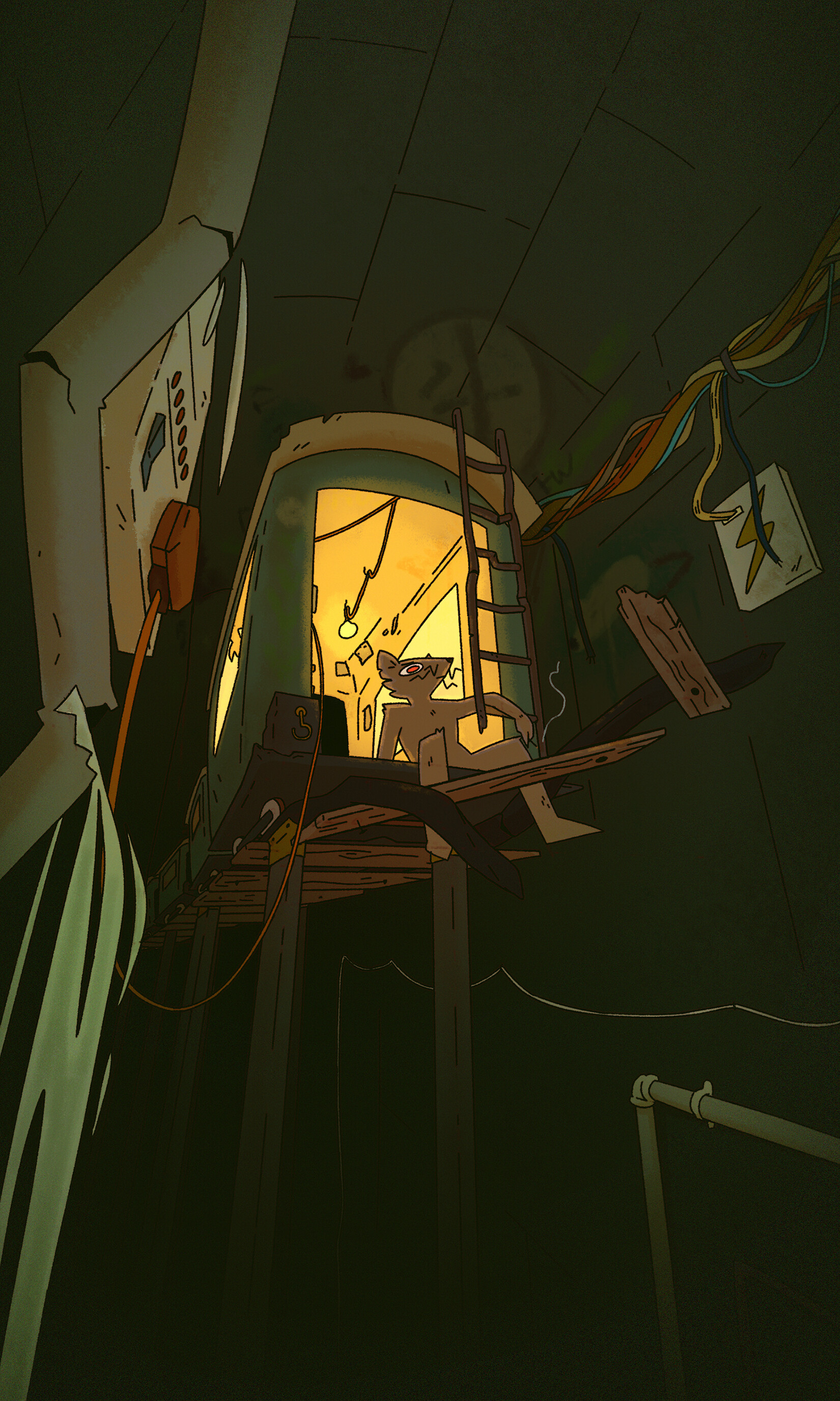 ArtStation - Rat Train