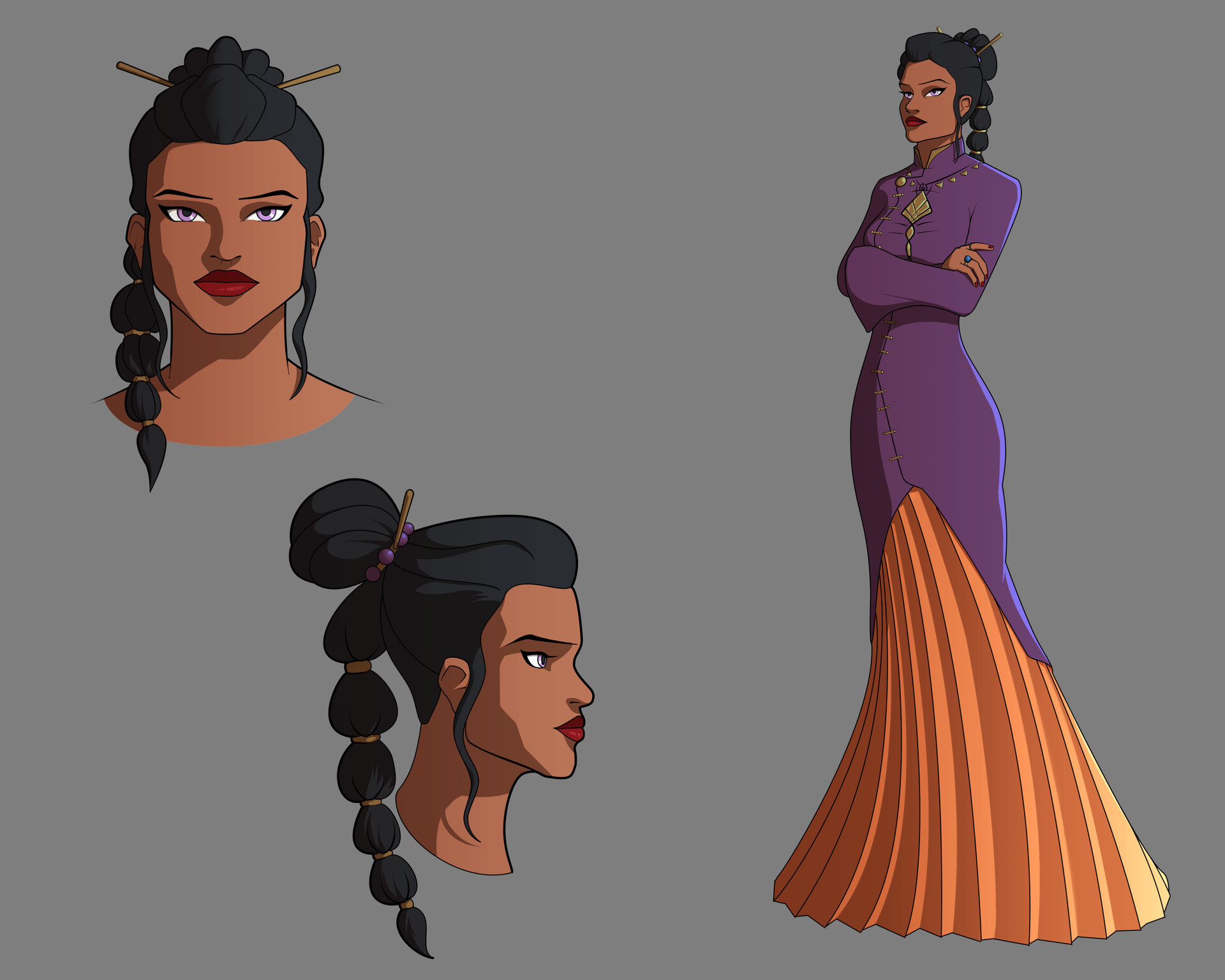 ArtStation - Jasnah Kholin - Stormlight Character Design