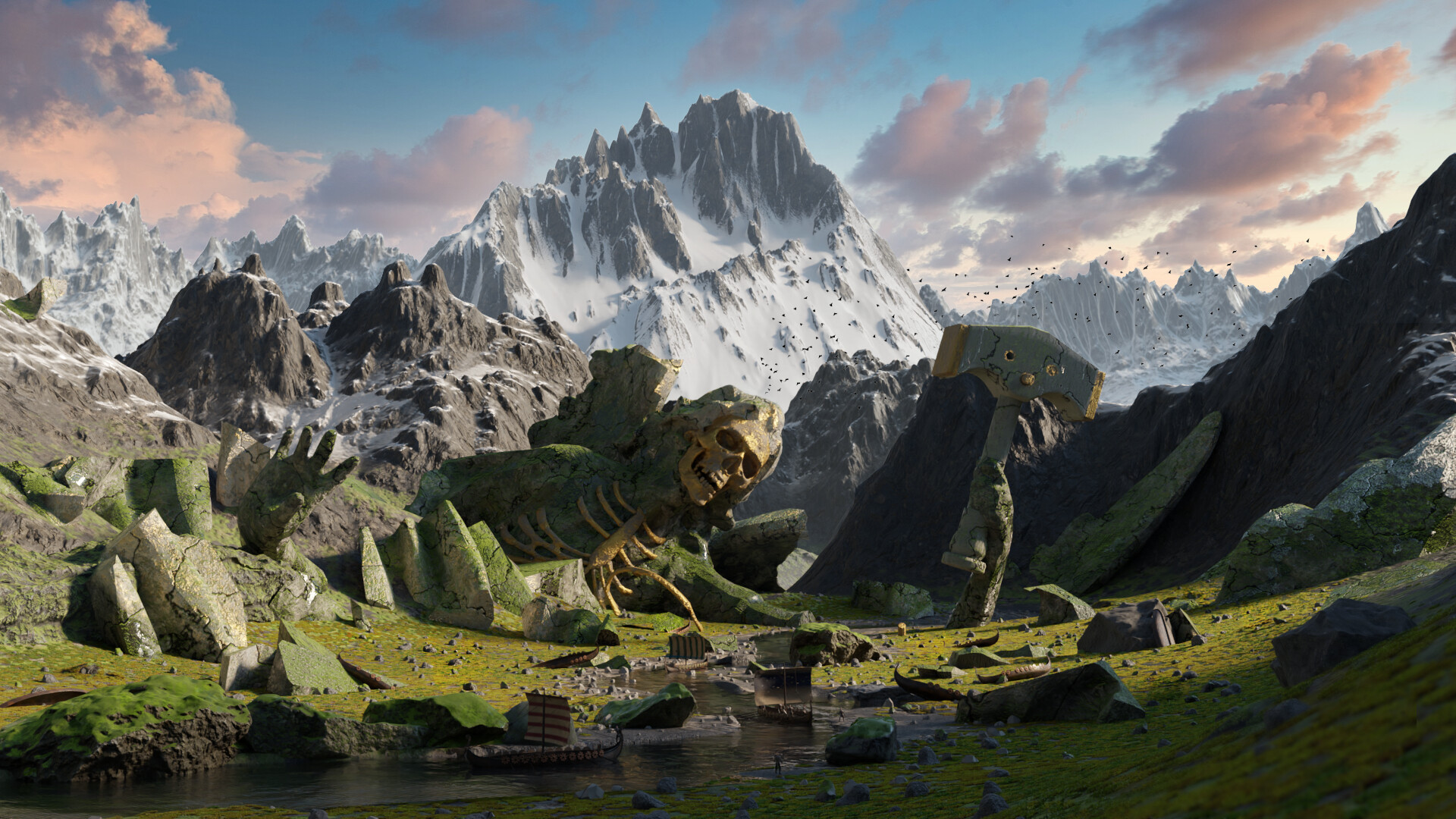 ArtStation - To Jotunheim