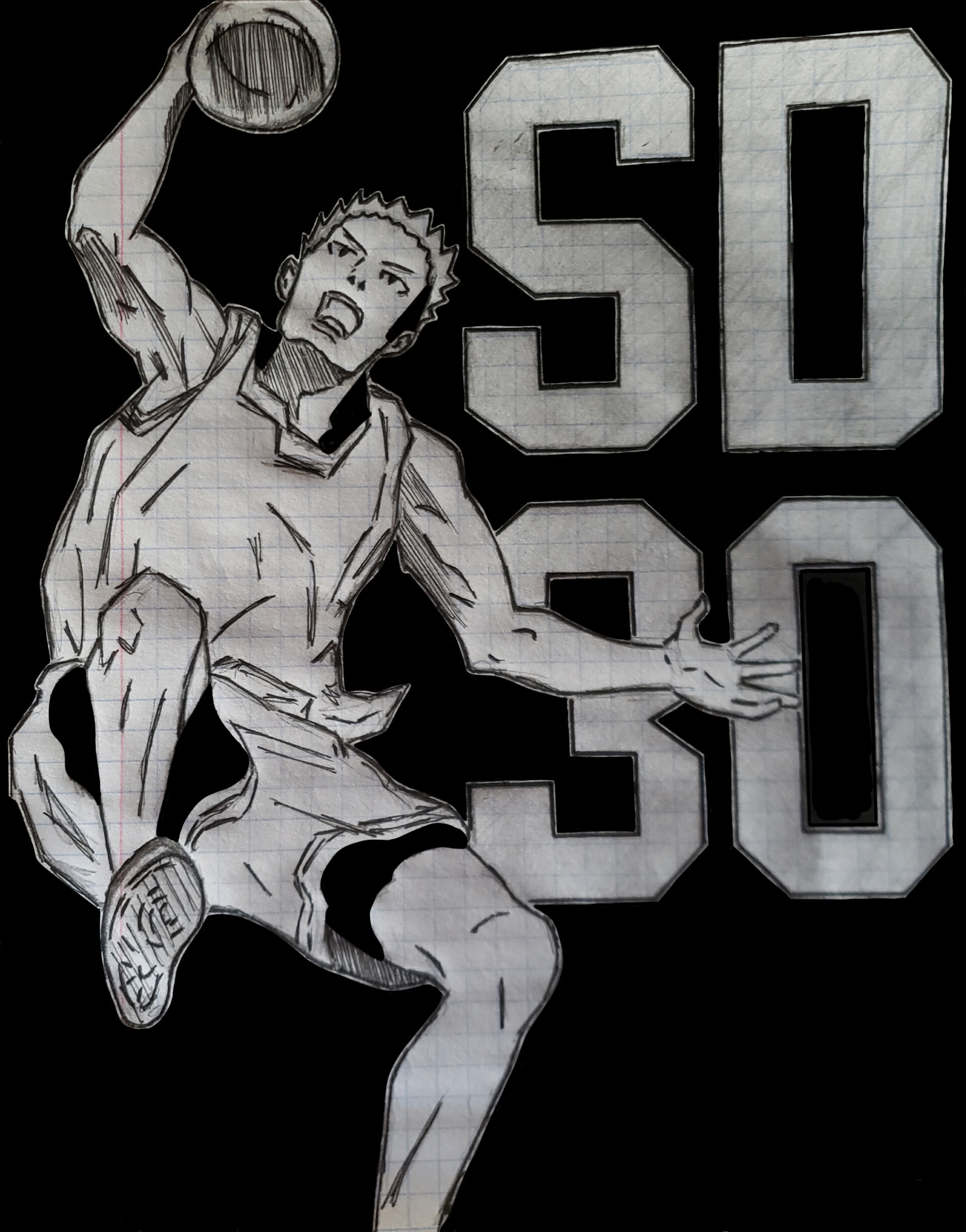 ArtStation - This is a manga work Slam Dunk