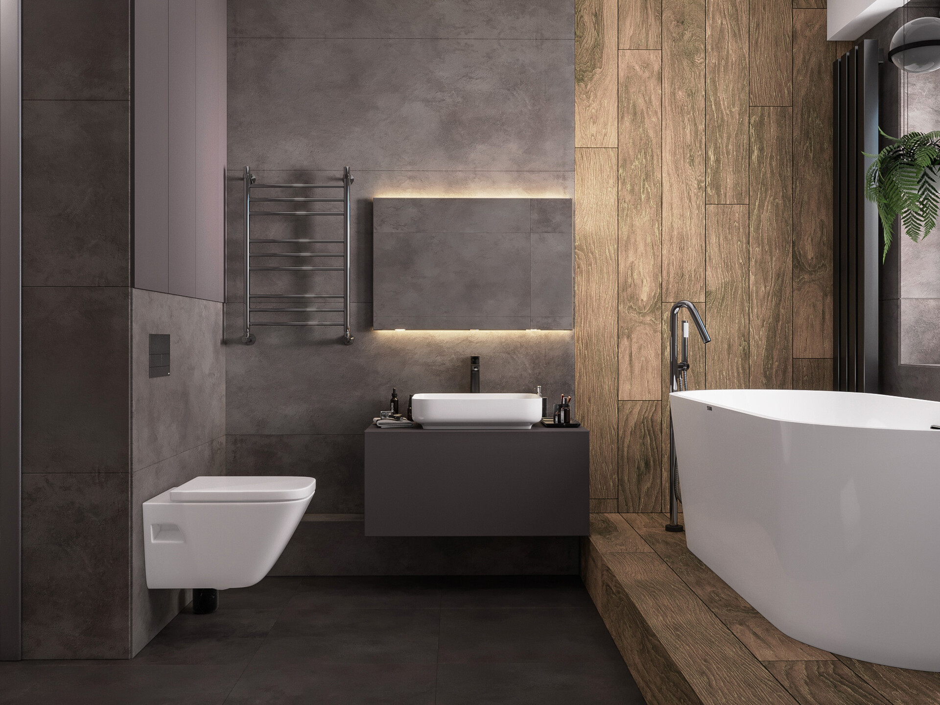 ArtStation - Bathroom Aura interior visualisation