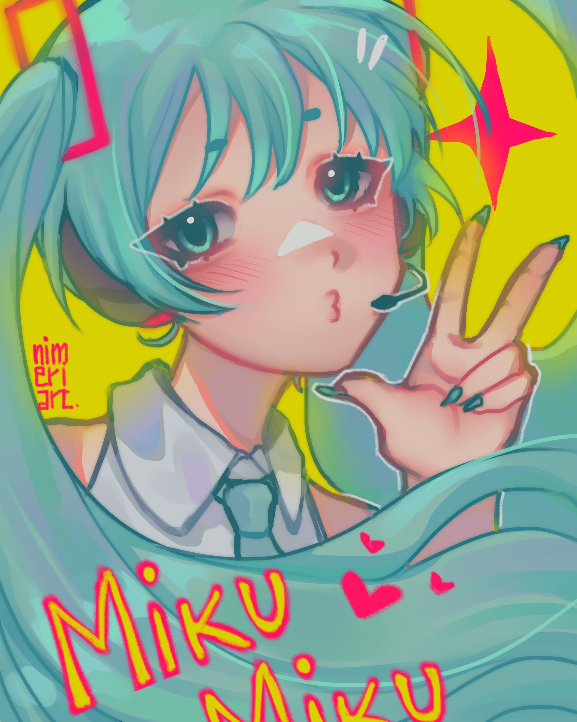 ArtStation - Hatsune Miku Fanart