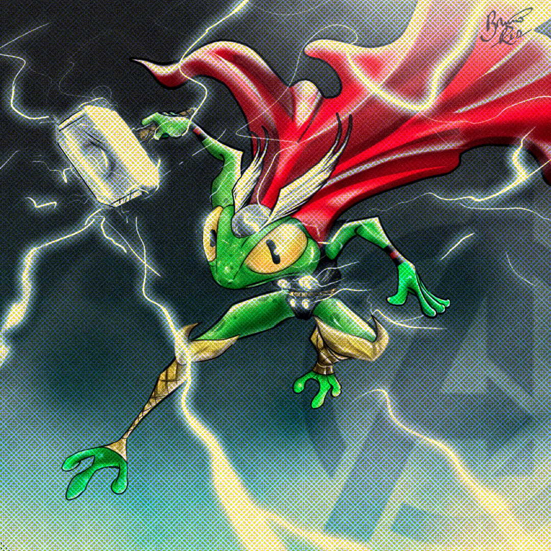 ArtStation - Throg - The Frog of Thunder