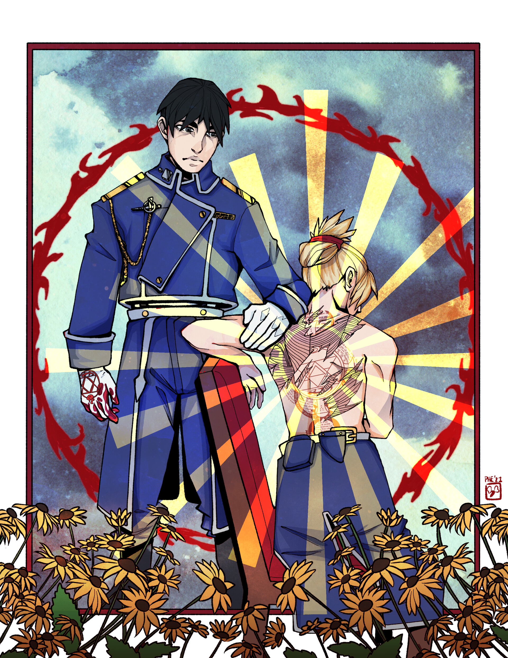 ArtStation - Mustang and Hawkeye