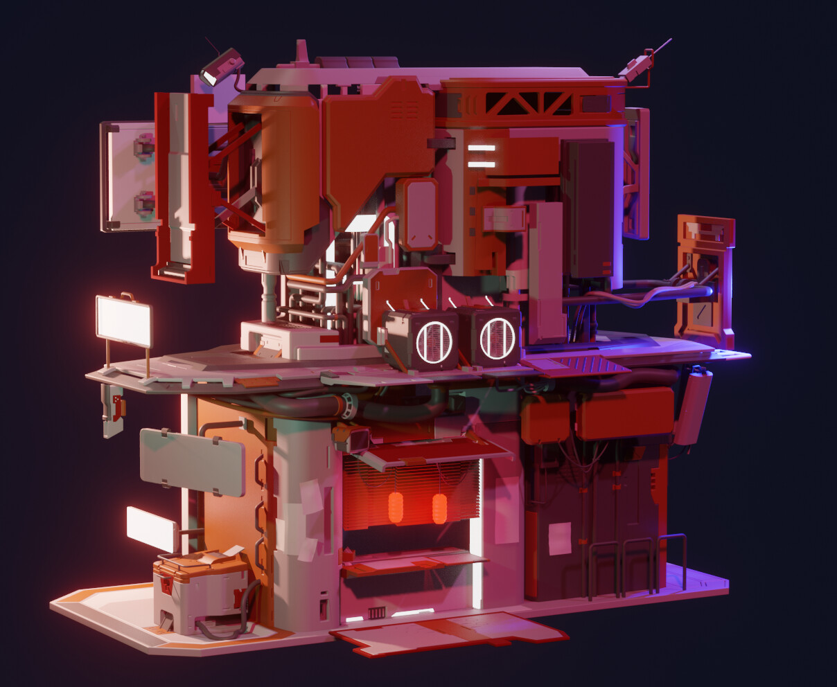 ArtStation - doom_3D practice