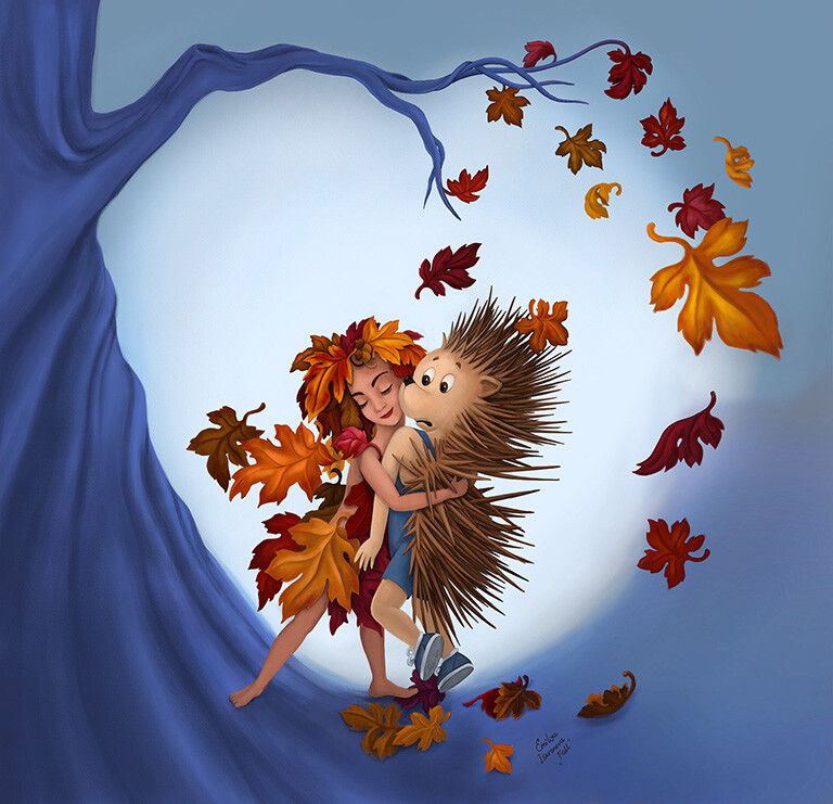 ArtStation - Fall is hugging us