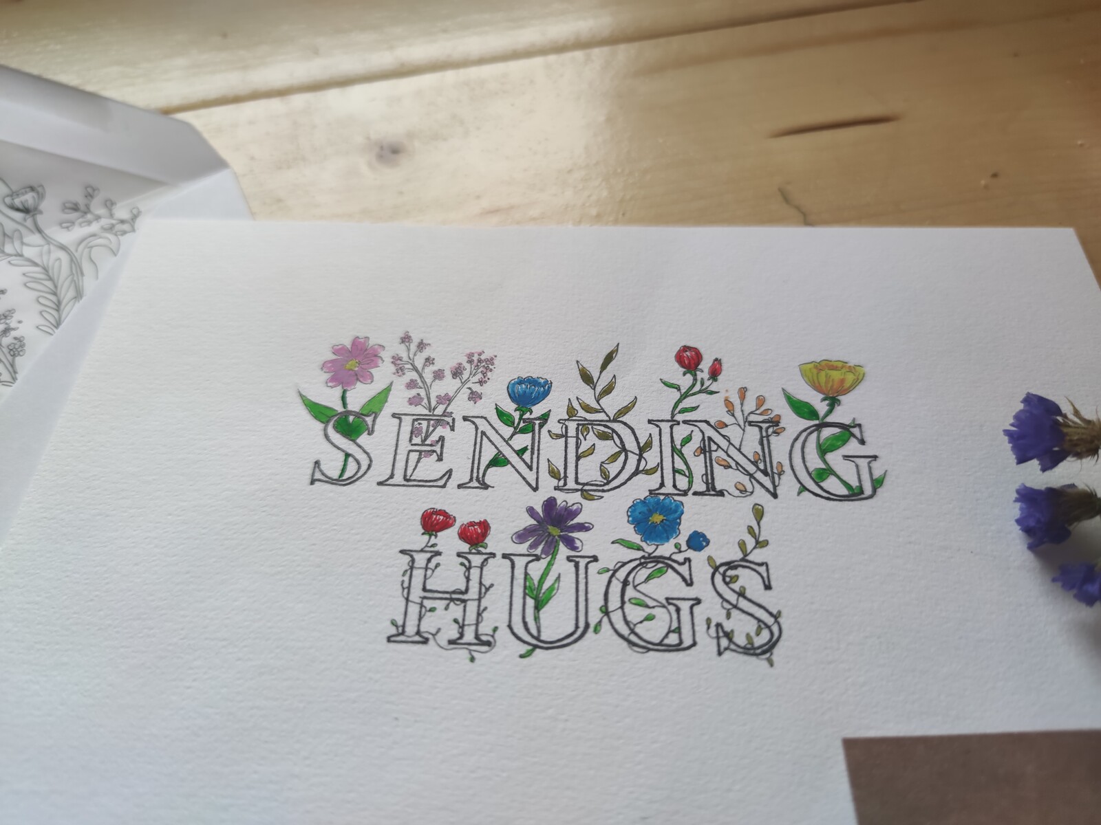 Manon Devaux - Floral stationery