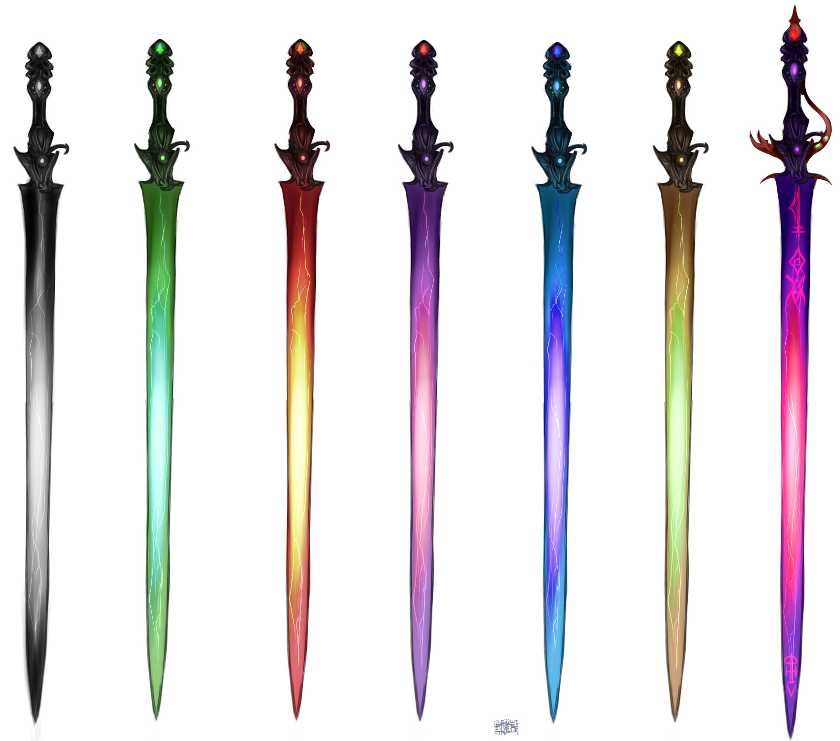 ArtStation - Manalodia's sword, Inheritance