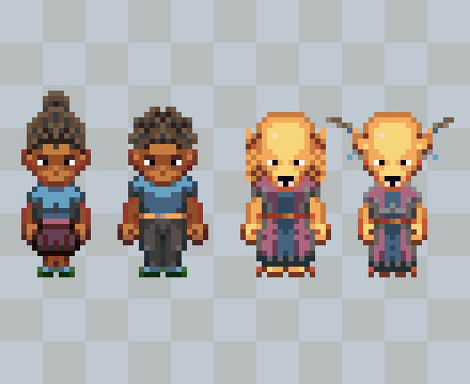 Jason Christopher Burrows - Morrowind Demake Project - Clothing