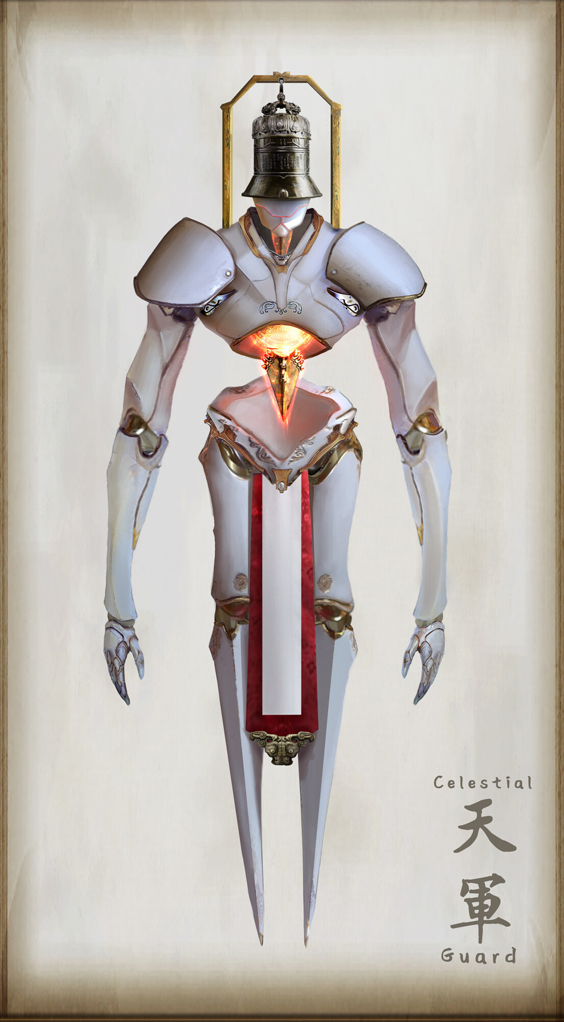 ArtStation - Celestial Guards - Puppet Golem
