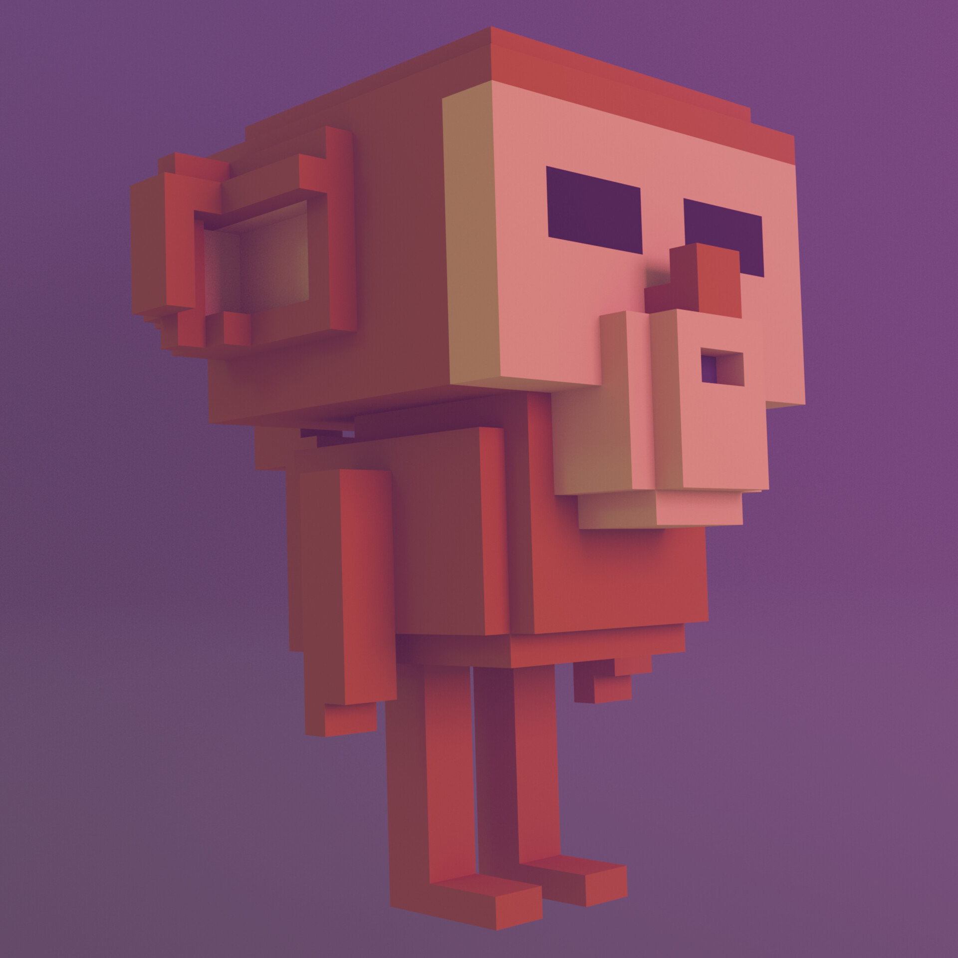 ArtStation - Voxel Animals Modeling