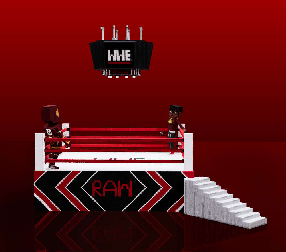 ArtStation - WWE Stage