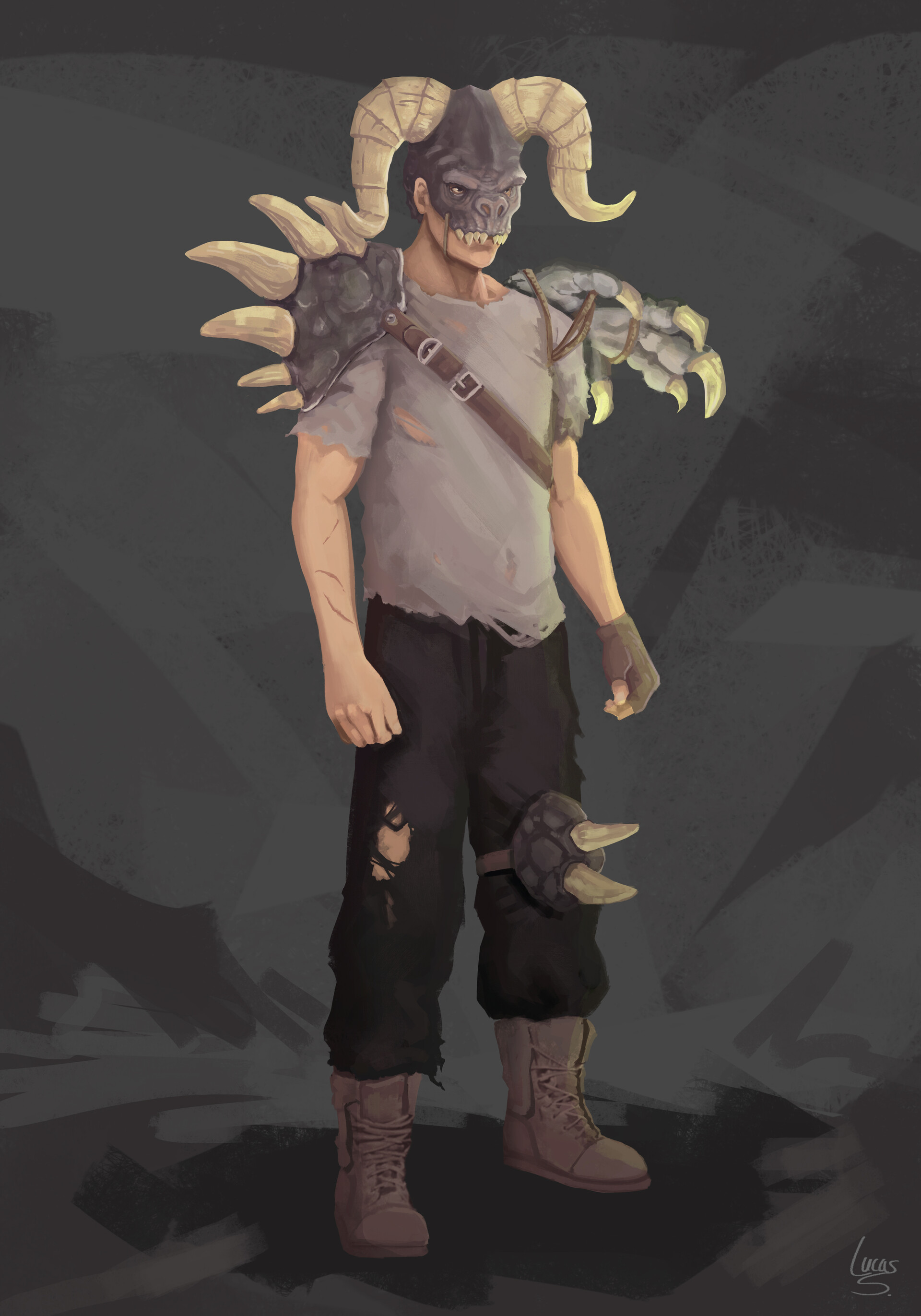 ArtStation - Deathclaw Hunter