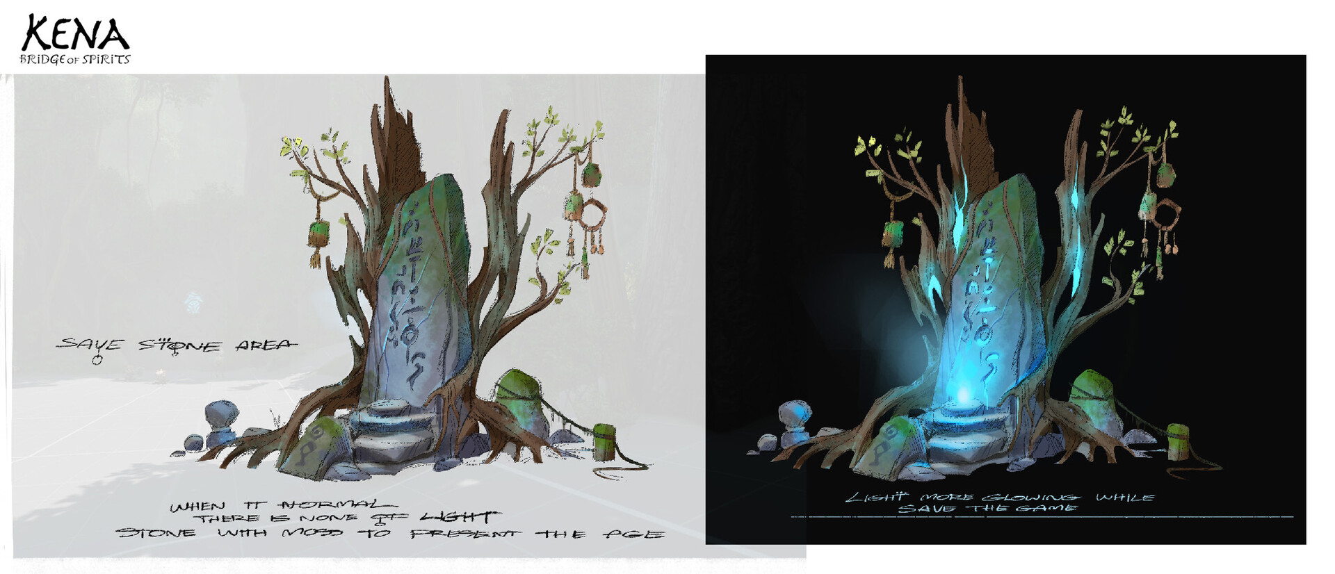 Kun Vic - Kena : Bridge of Spirits - Concept Art and Character design