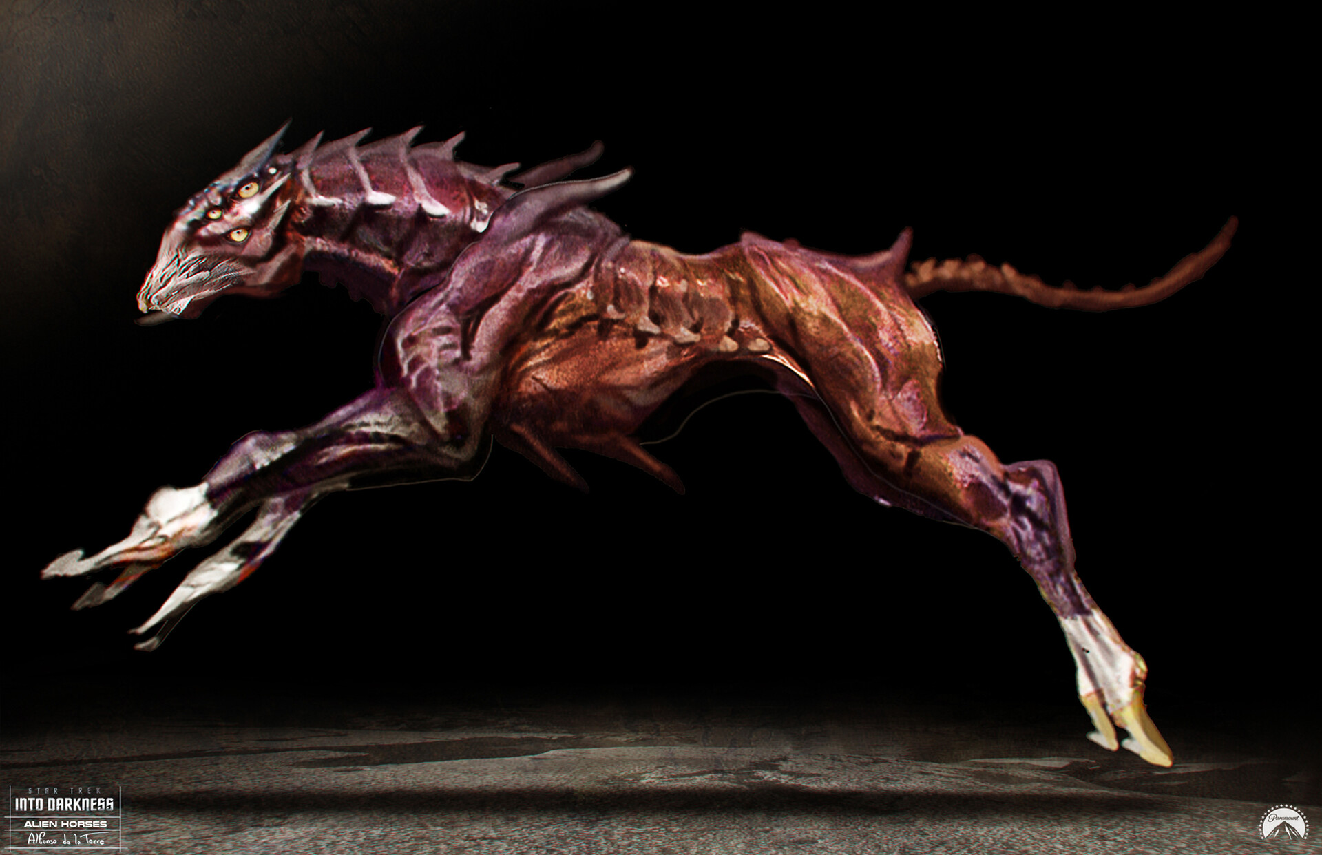 Alfonso de la Torre - Alien Horses "Star Trek Into Darkness"
