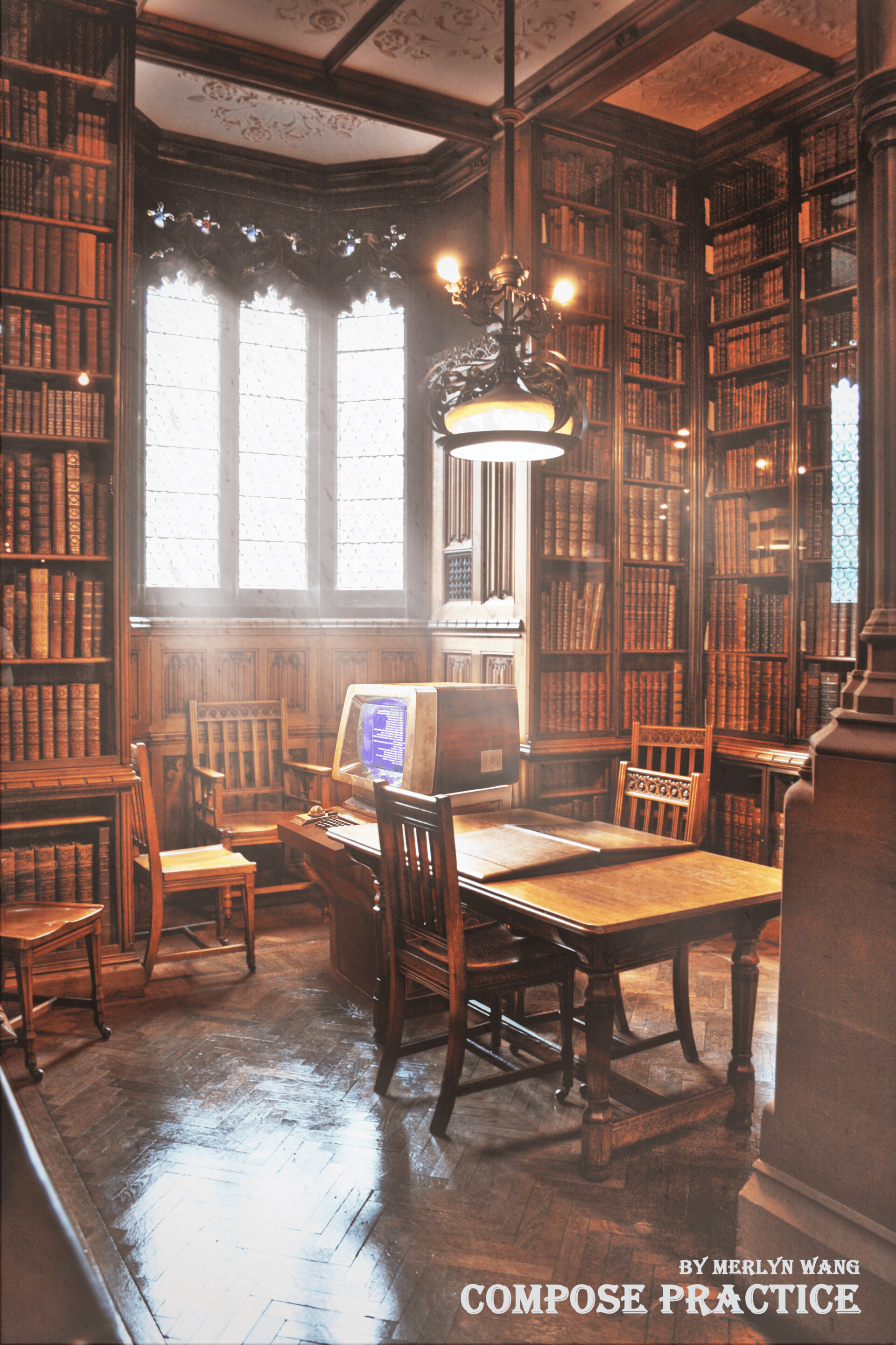 ArtStation - victorian computer