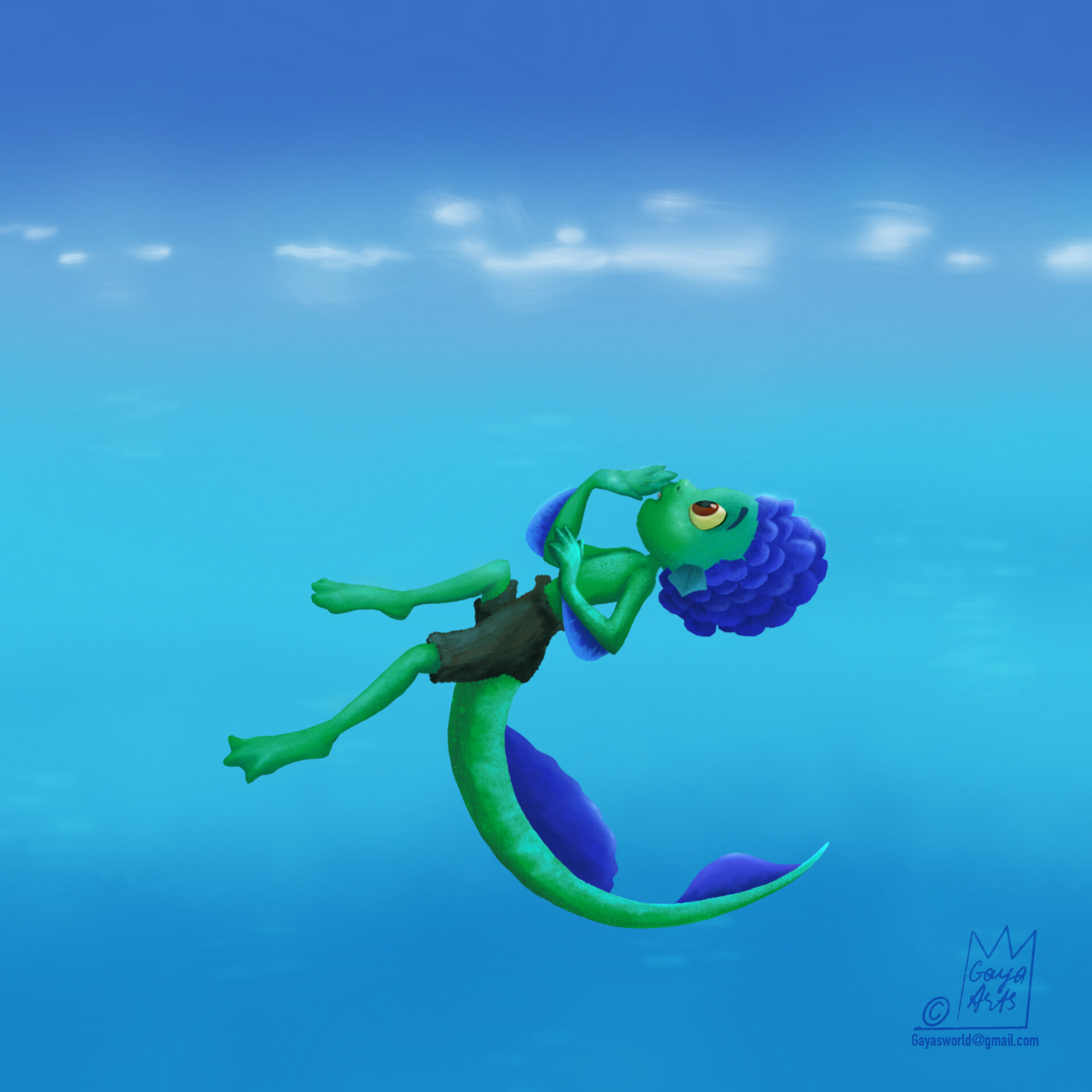 ArtStation - Pixar’s Luca fan art