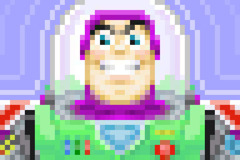 ArtStation - Buzz Smiling Pixel Art
