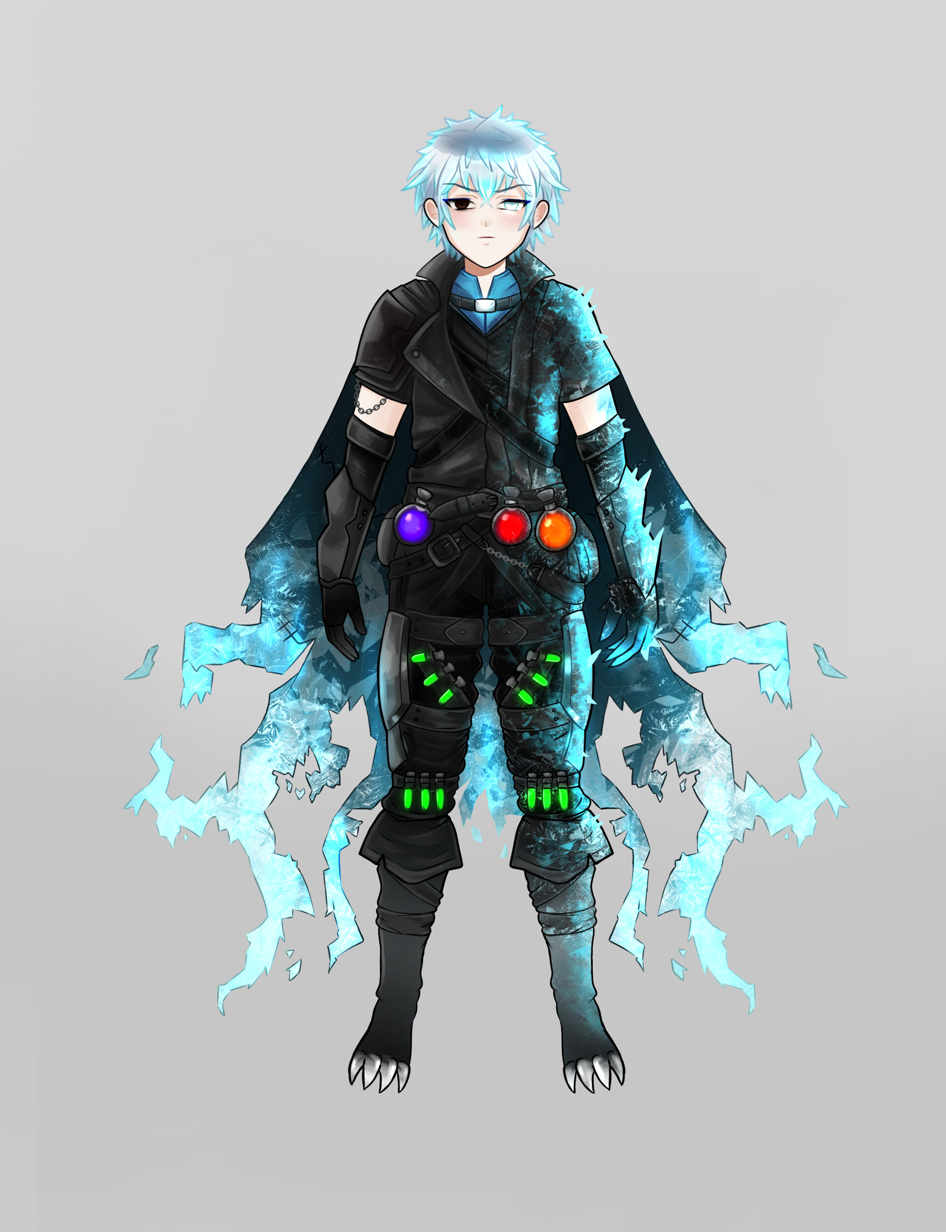 ArtStation - vtuber design ice