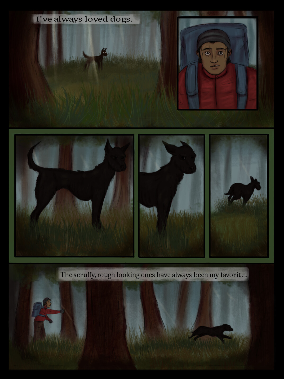 ArtStation - Strange Animals - Short Horror Comic