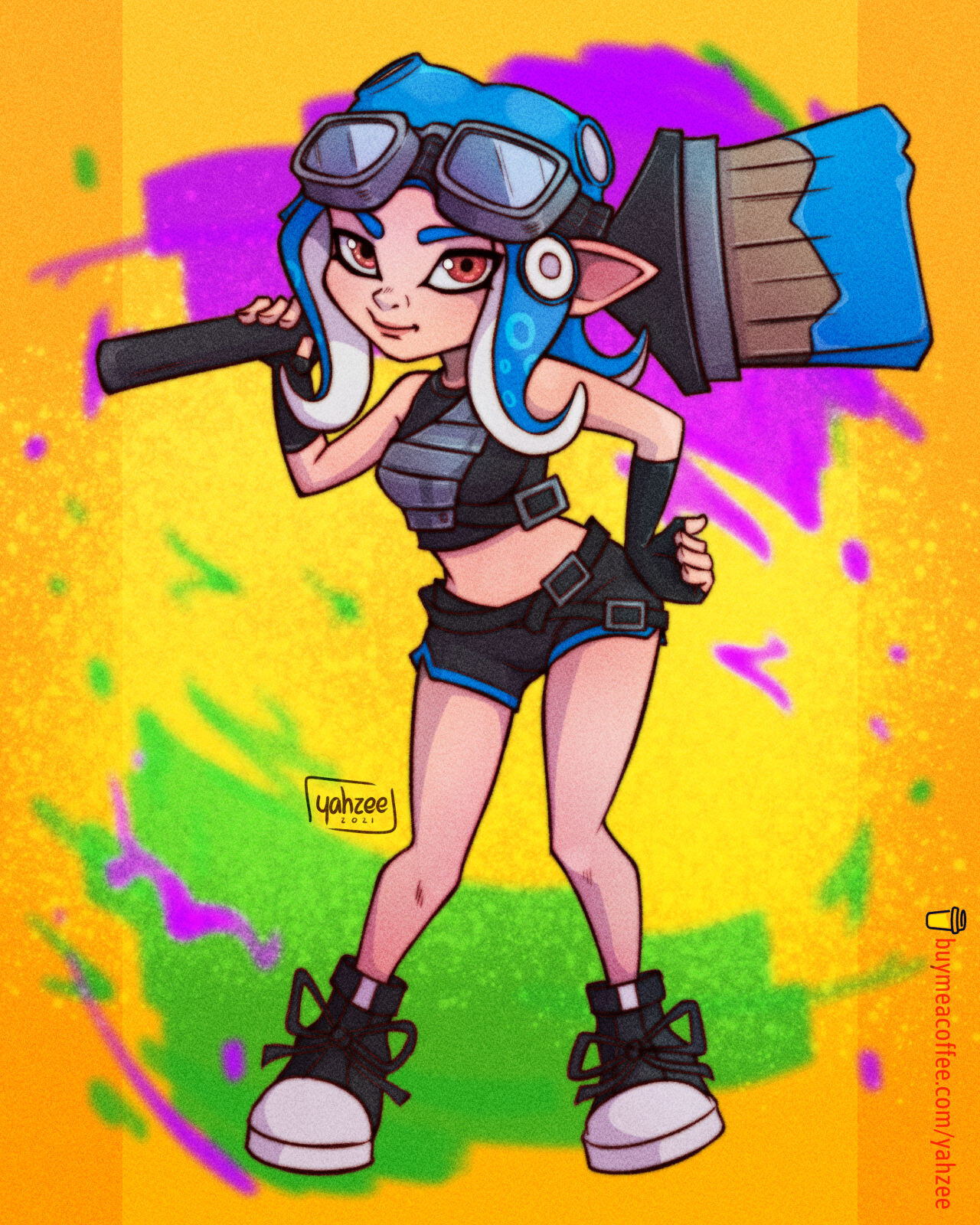 Yahzee - Octoling Girl