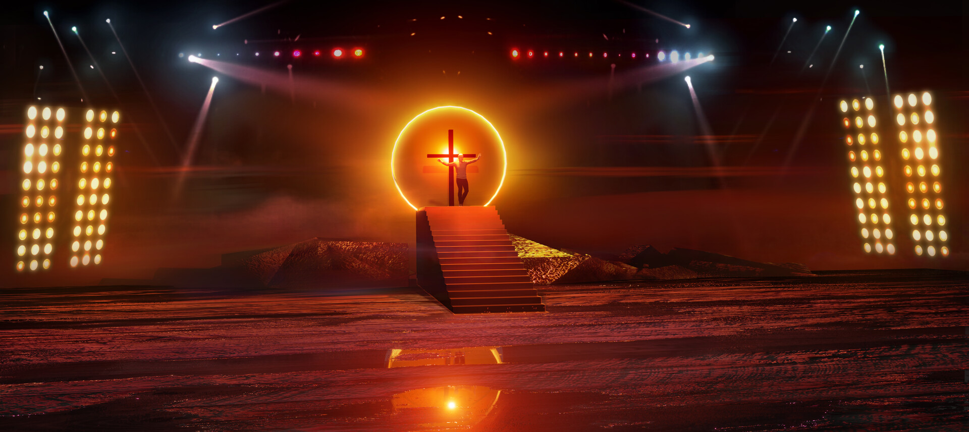 David Enriquez - Dave (FX) Season 2 Finale Set Concepts