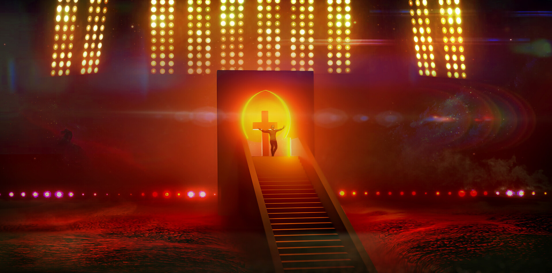 David Enriquez - Dave (FX) Season 2 Finale Set Concepts