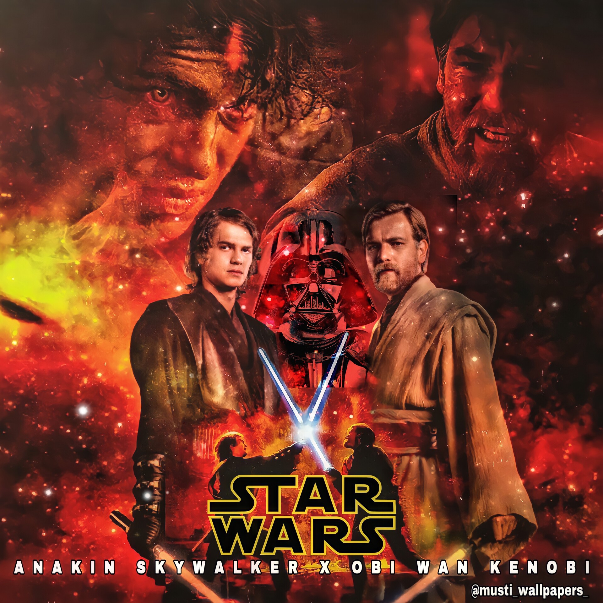 ArtStation - Anakinskywalker x Obi Wan Kenobi