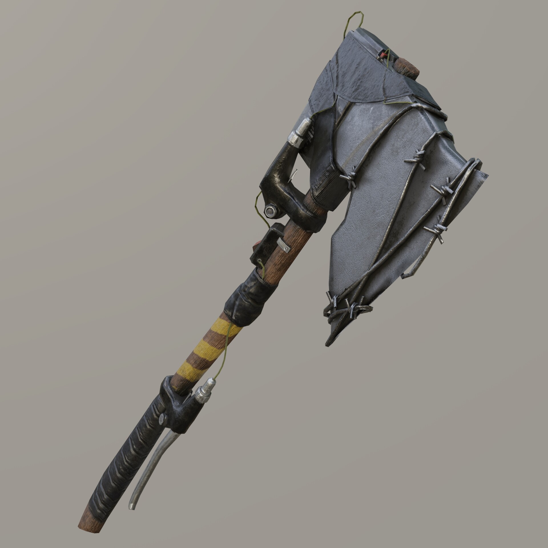 ArtStation - Improvized Axe