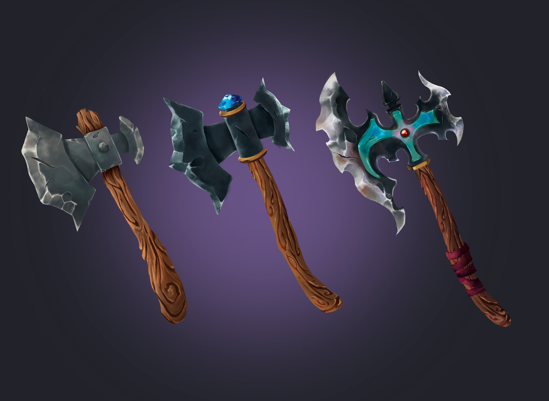 Bruno Santos - Battle axes