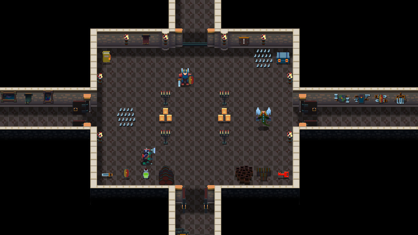 ArtStation - TileSet 32x32. Sandstone Dungeon and Character Pack