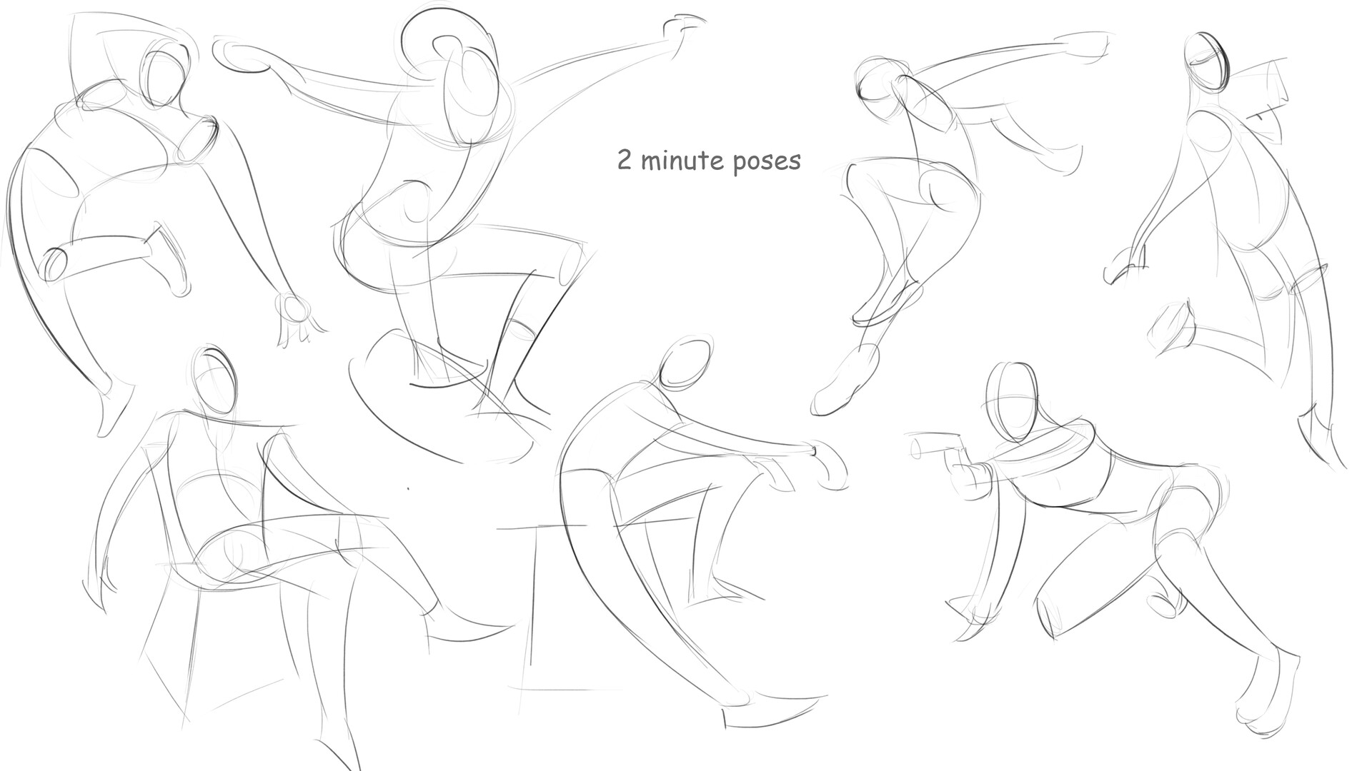 ArtStation - Gesture drawing