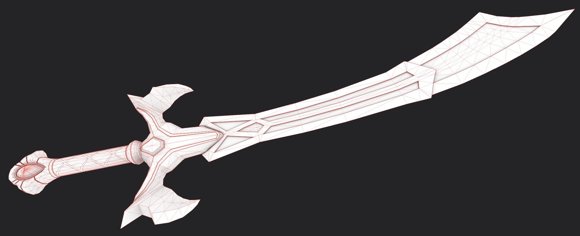 L. Woodbridge - D&D Vorpal Scimitar 3D Model