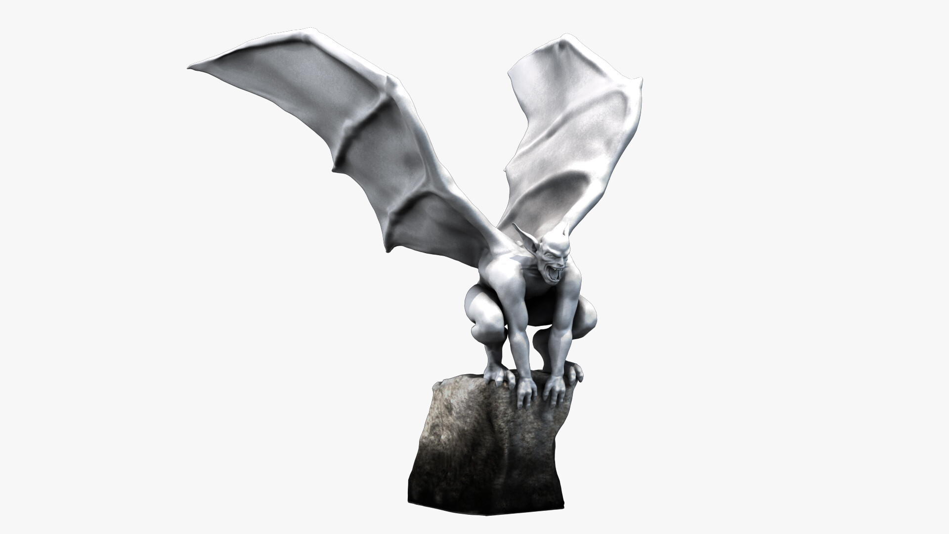 ArtStation - Gargoyle Statue PBR Game Ready