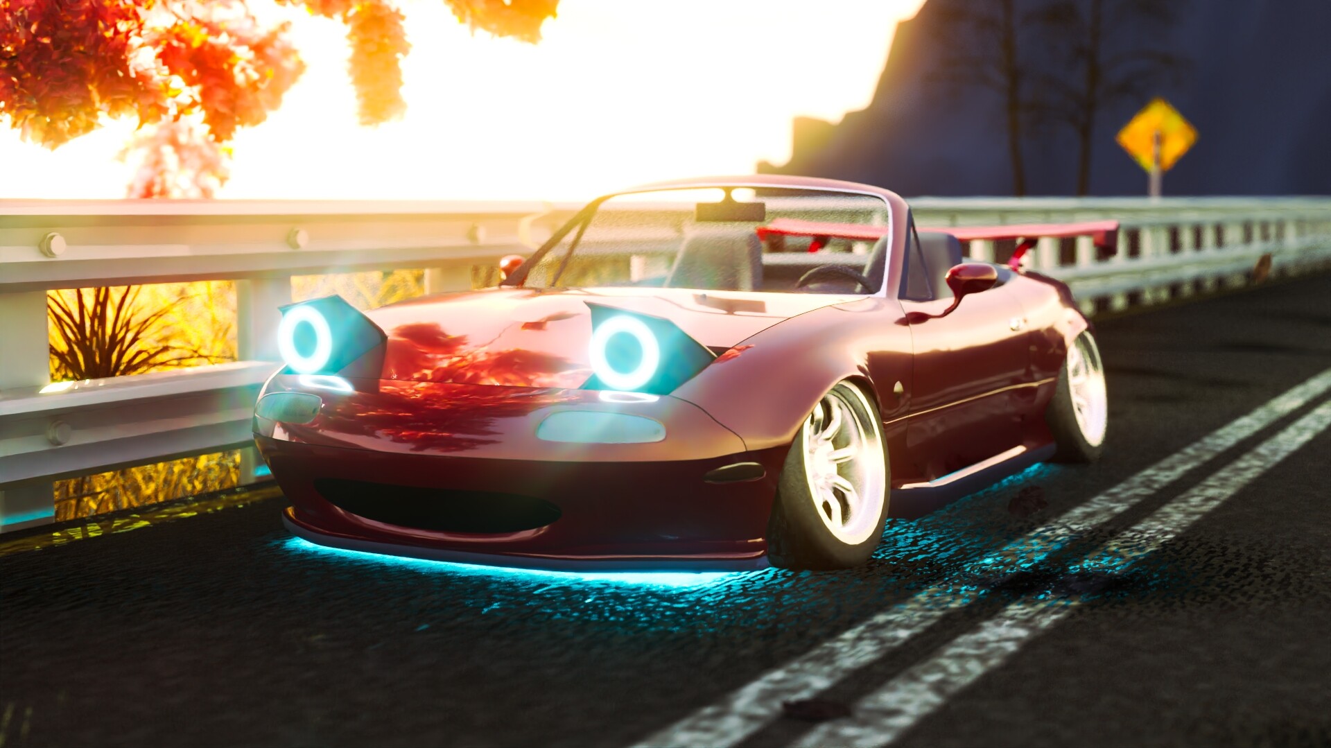 ArtStation - Tuned Miata