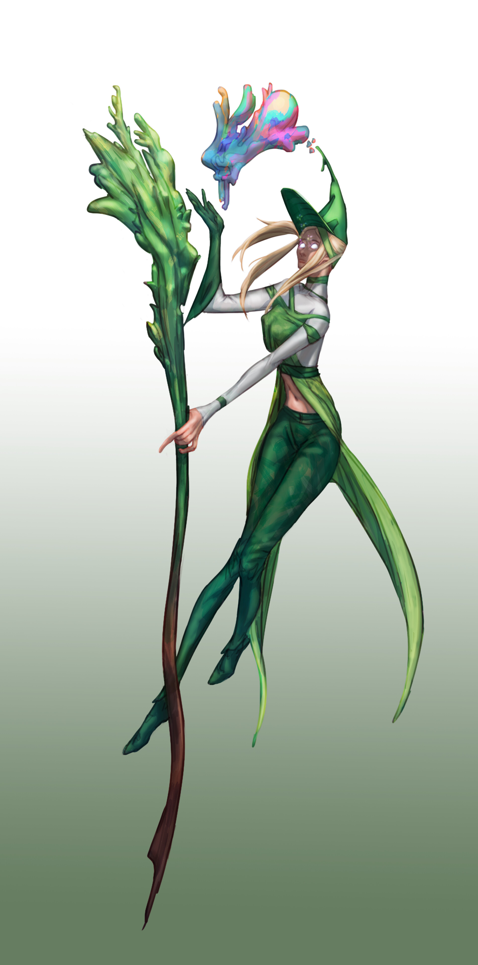 ArtStation - Green witch