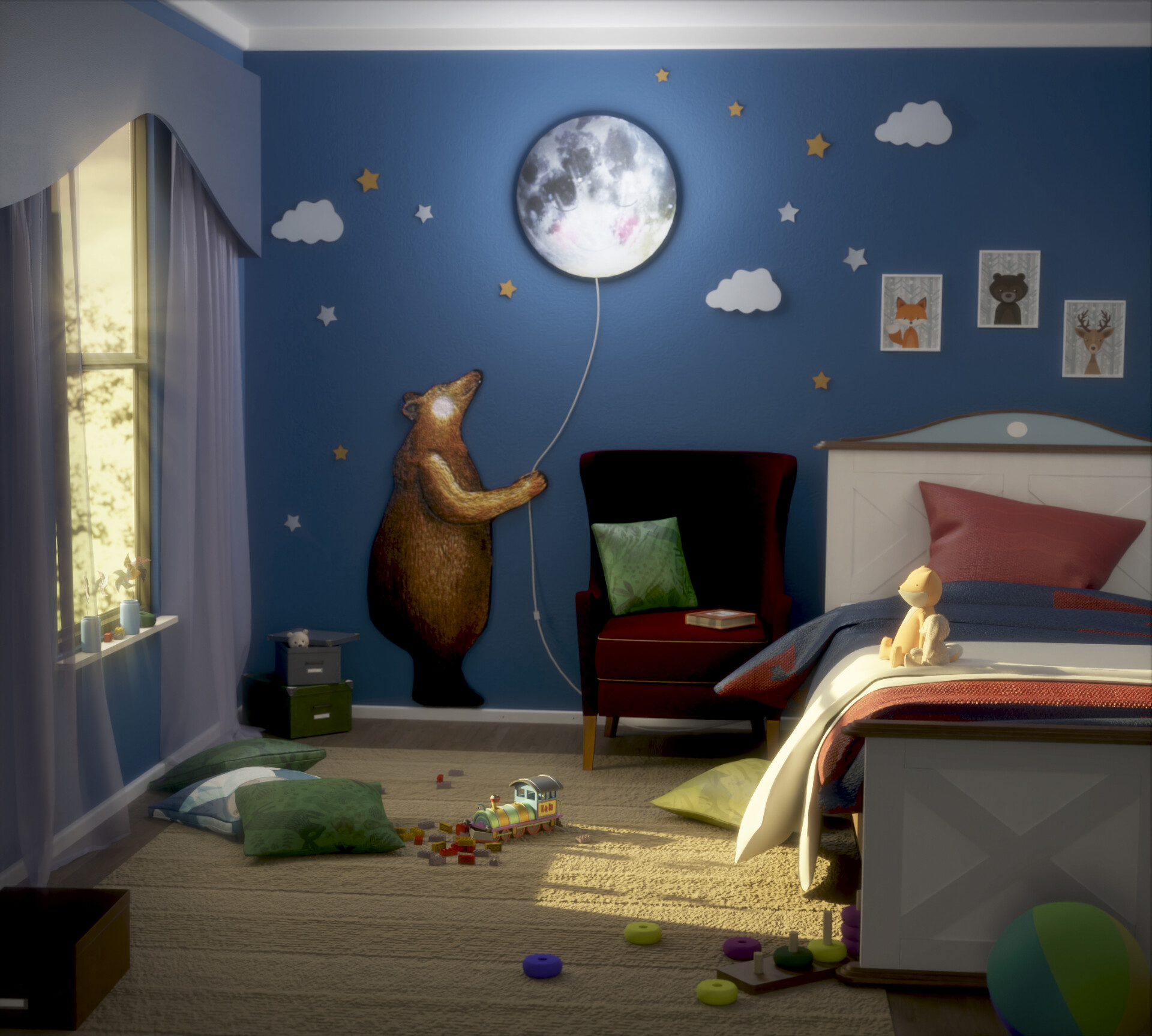 ArtStation - Children room design