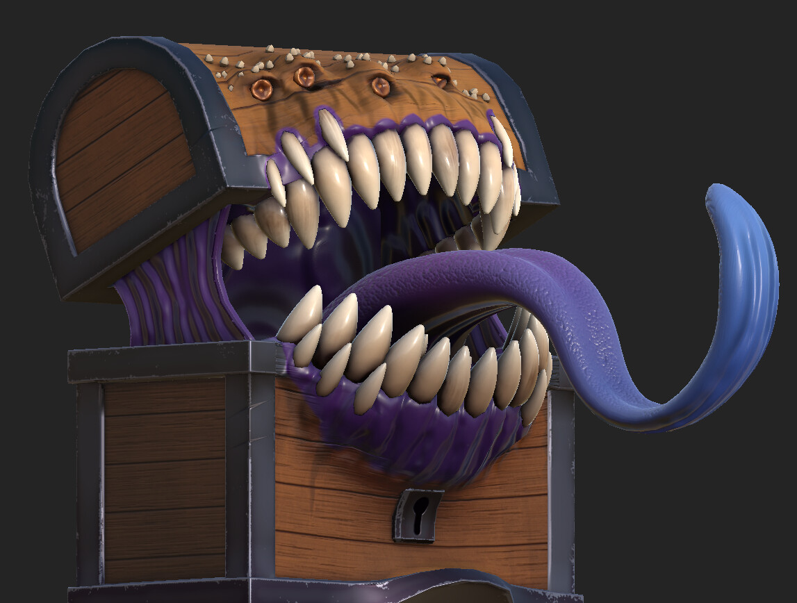 ArtStation - Mimic 3d Model