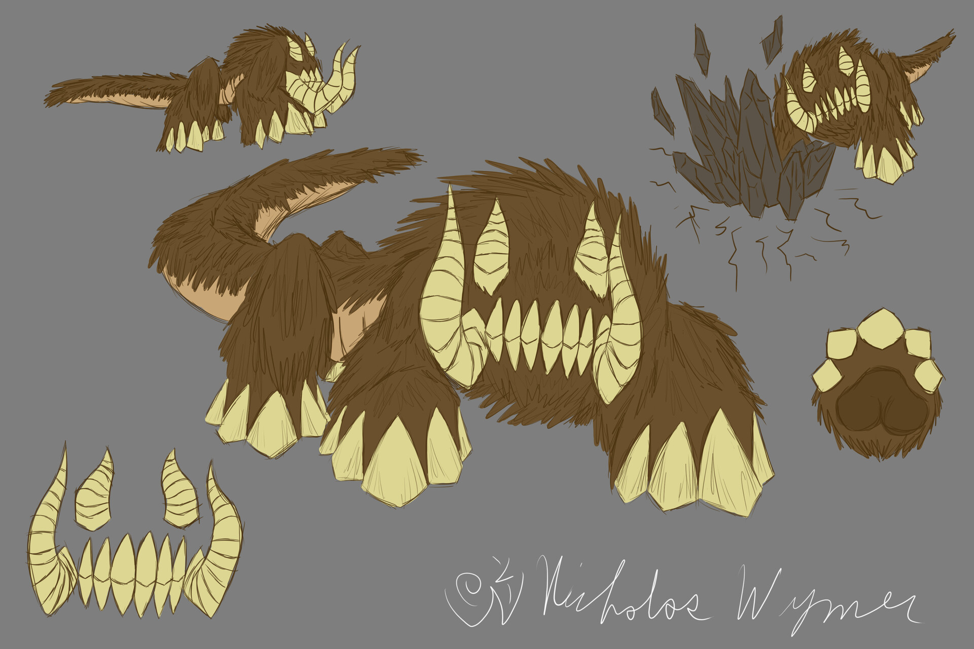 ArtStation - Behemoth Concept Art