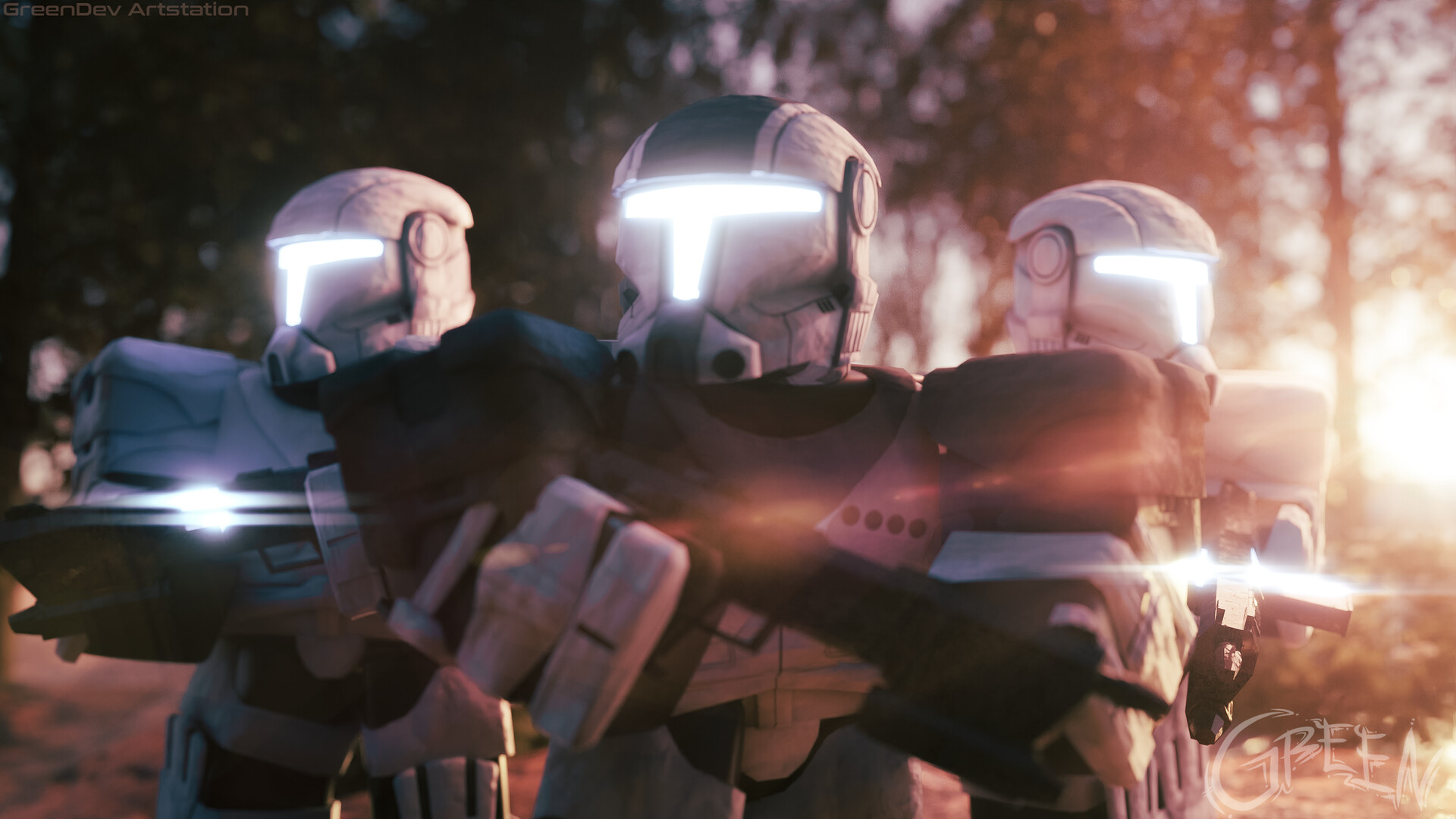 ArtStation - Republic Commandos